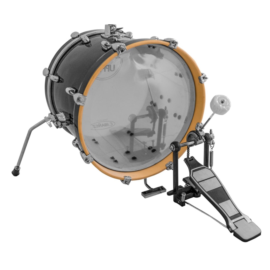 Bateria X-Pro Upper Gig BLS Linha Upper de 4 Peças Blue Sparkle Shell ...