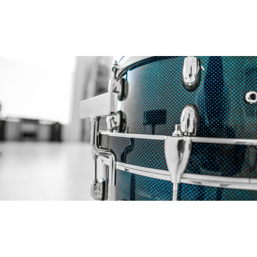 Bateria X-Pro Upper Gig BLS Linha Upper de 4 Peças Blue Sparkle Shell ...