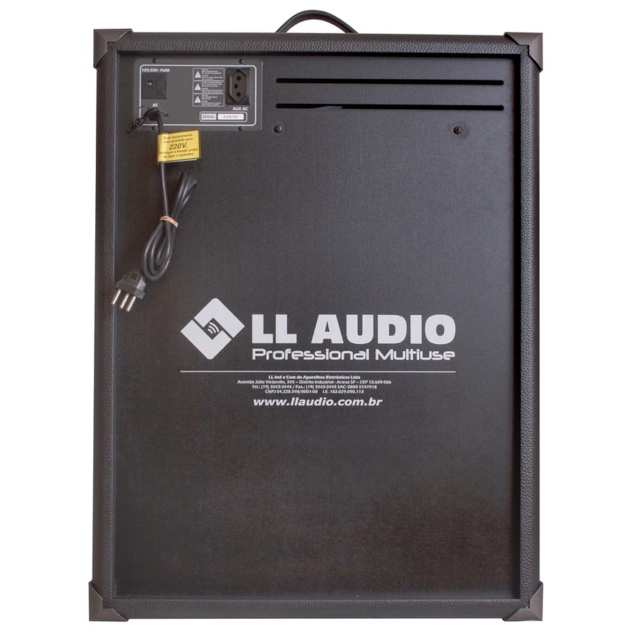 Caixa Multi-Uso LL TRX10 de 60WRMS c/ Bluetooth - Akustica Musical