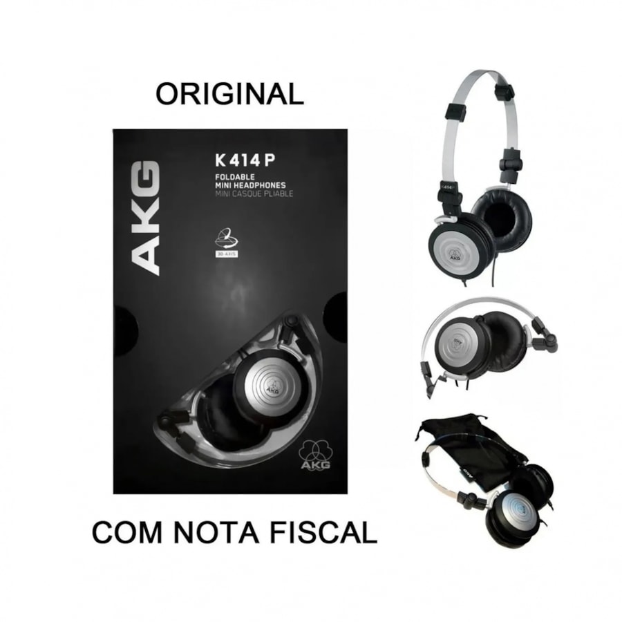 Fone de Ouvido AKG K414P - Akustica Musical