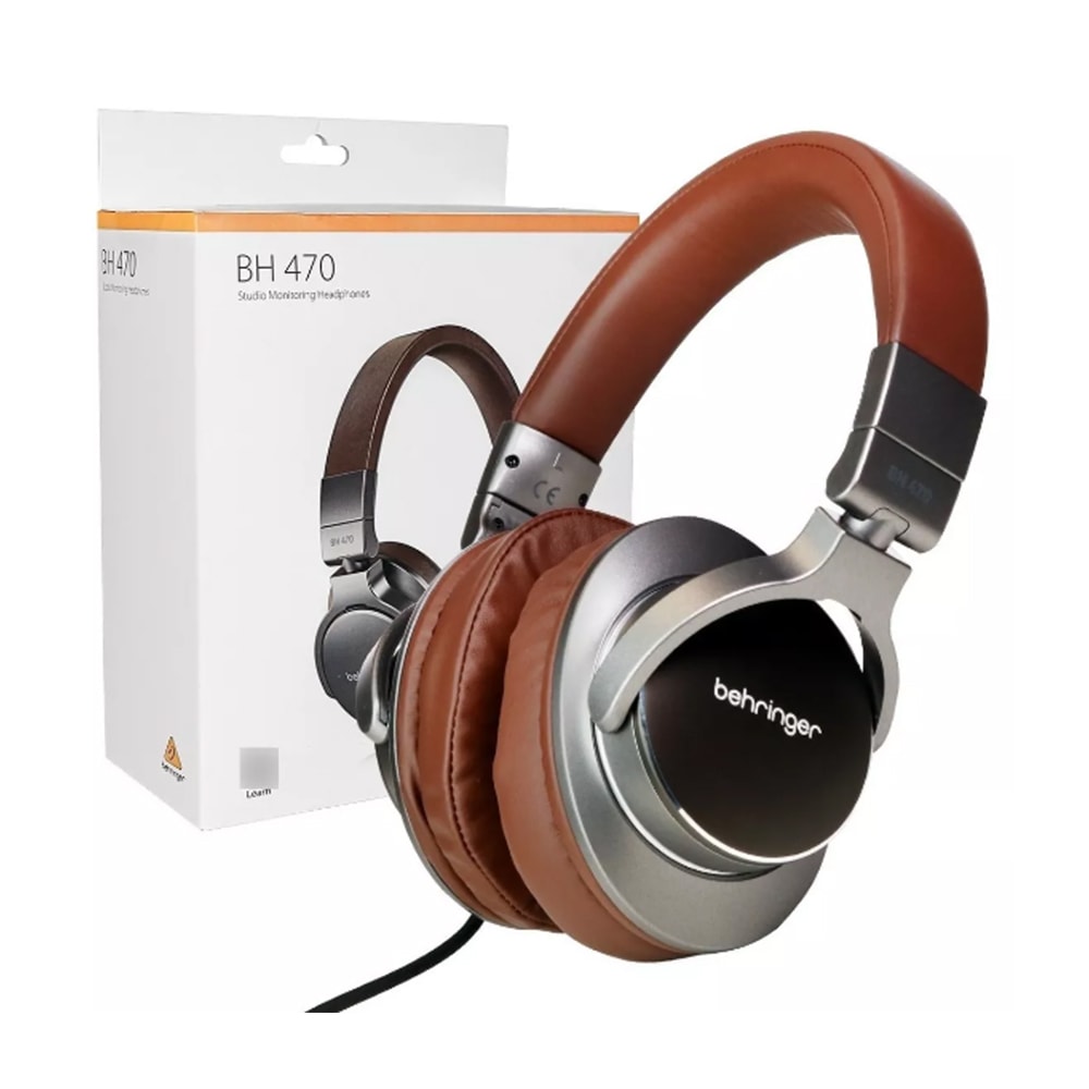 Fone de Ouvido Behringer Over Ear BH470 - Akustica Musical