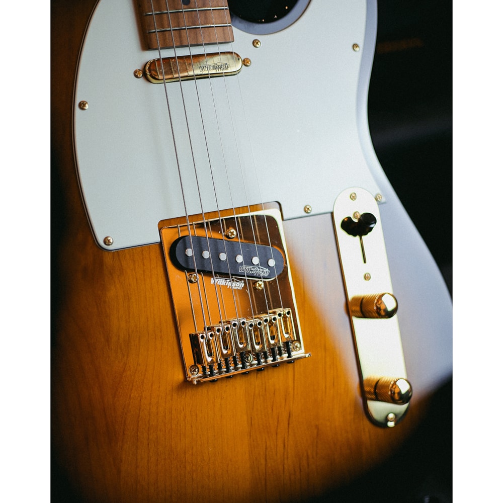 Guitarra Benson Telecaster Hardy Series SS 904 Gold Sunburst Escudo ...