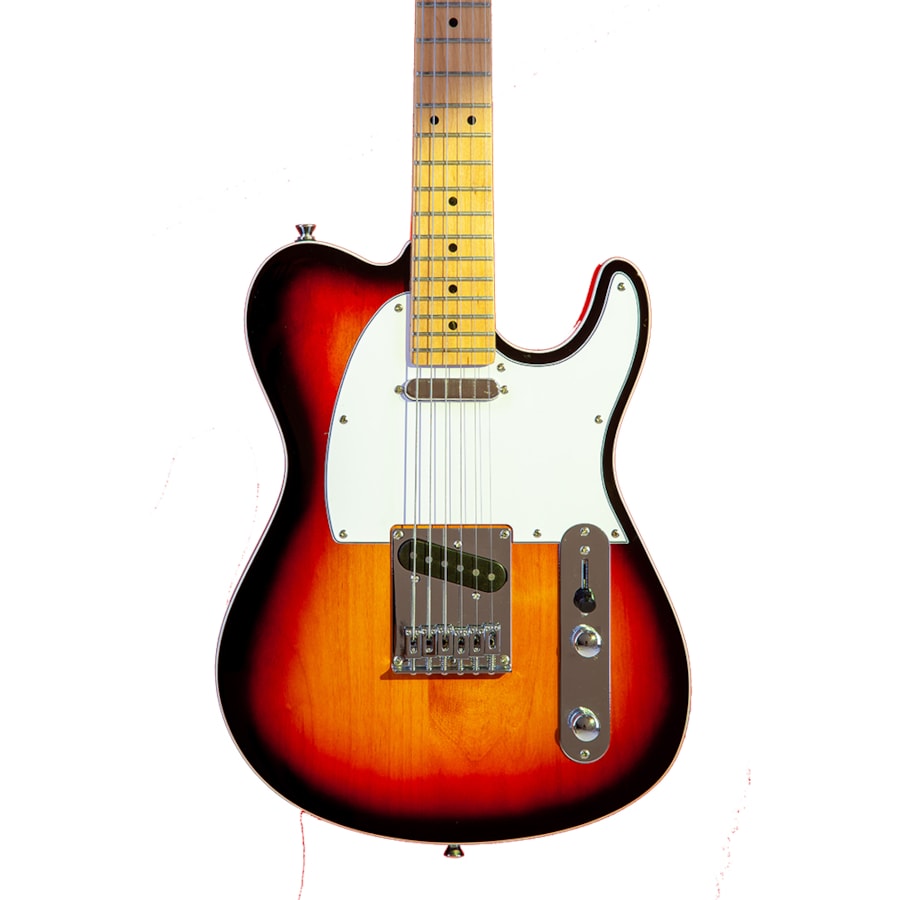 Guitarra Tagima T-550 SB C/WH Classic Series Telecaster Sunburst c ...