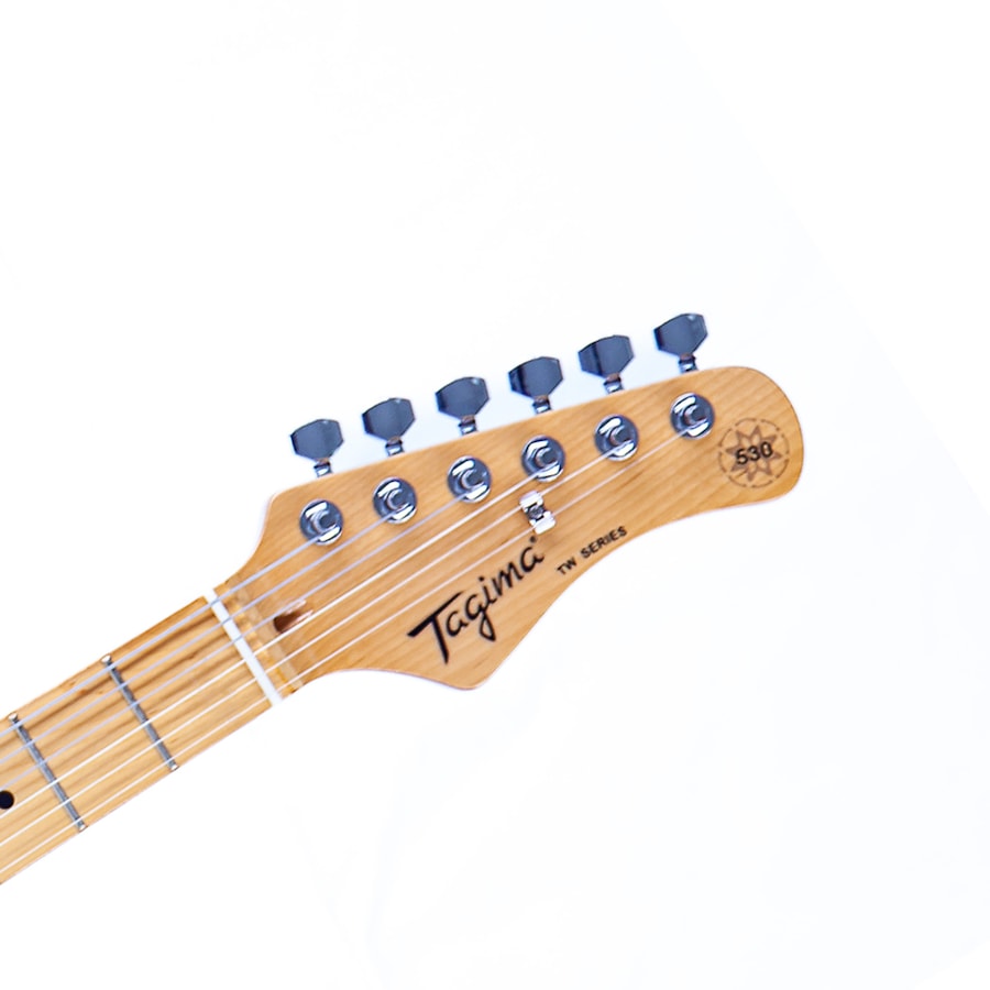 Guitarra Tagima TG-530 LPB C/WH TW Series Stratocaster Lake Placid Blue ...