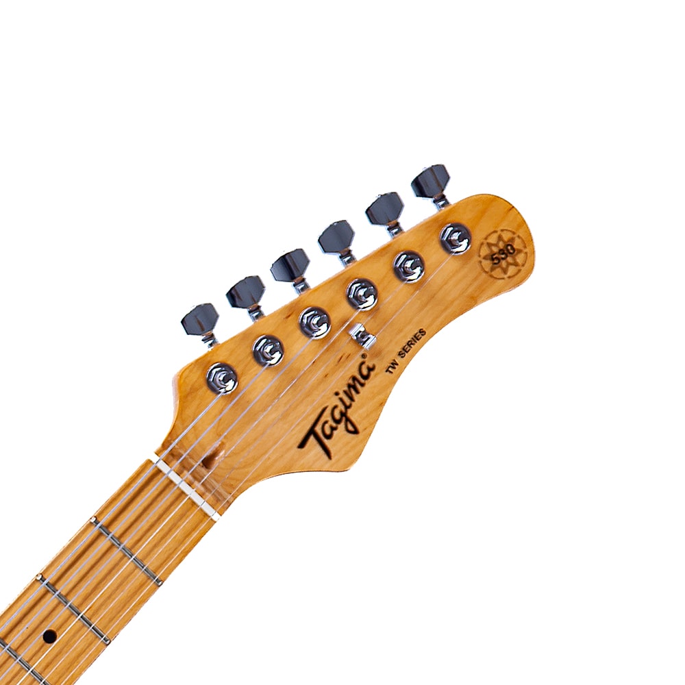 Guitarra Tagima TG-530 SF C/MG TW Series Stratocaster Surf Green Escala ...