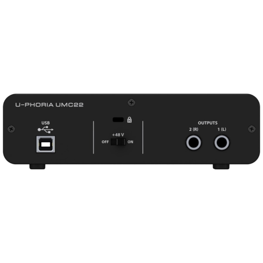 Interface de Áudio Behringer UMC22 - Akustica Musical
