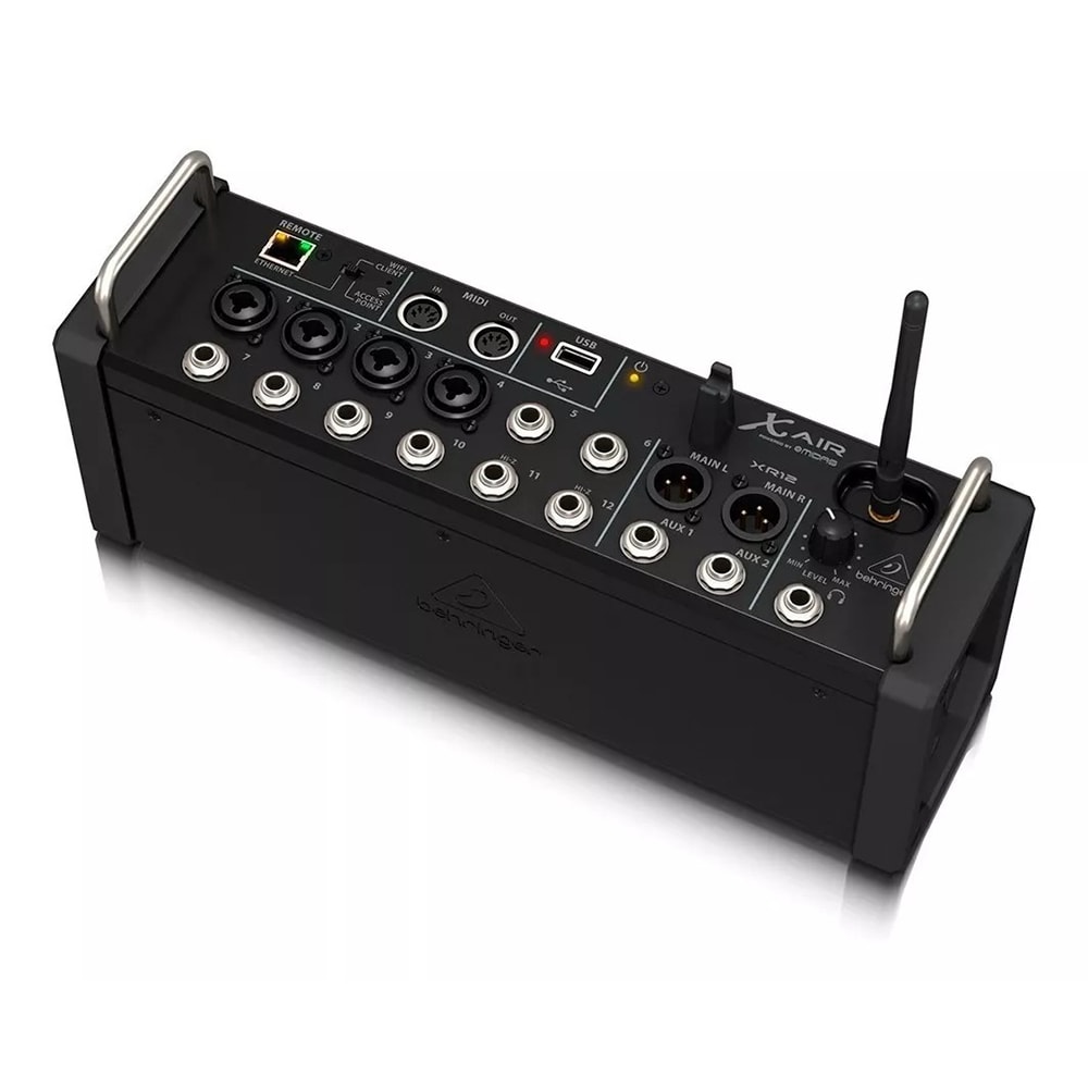Mesa de Som Digital Behringer X Air Séries XR12 Rack de 12 Canais ...