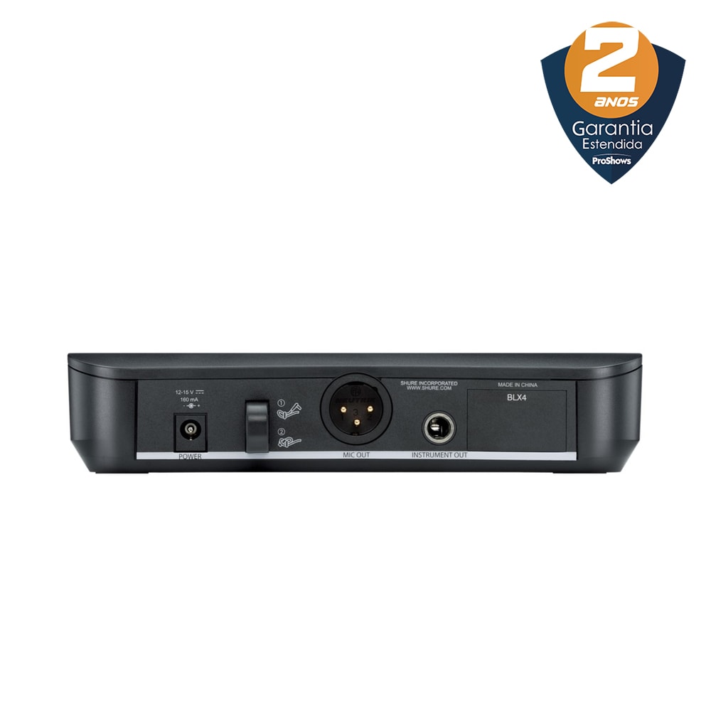 Microfone Shure Sem Fio de Mão BLX24BR/PG58-M15 - Akustica Musical