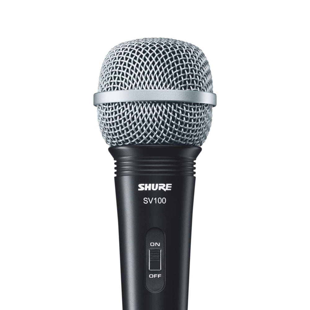 Microfone Shure SV100 c/ Cabo XLR/P10 - Akustica Musical
