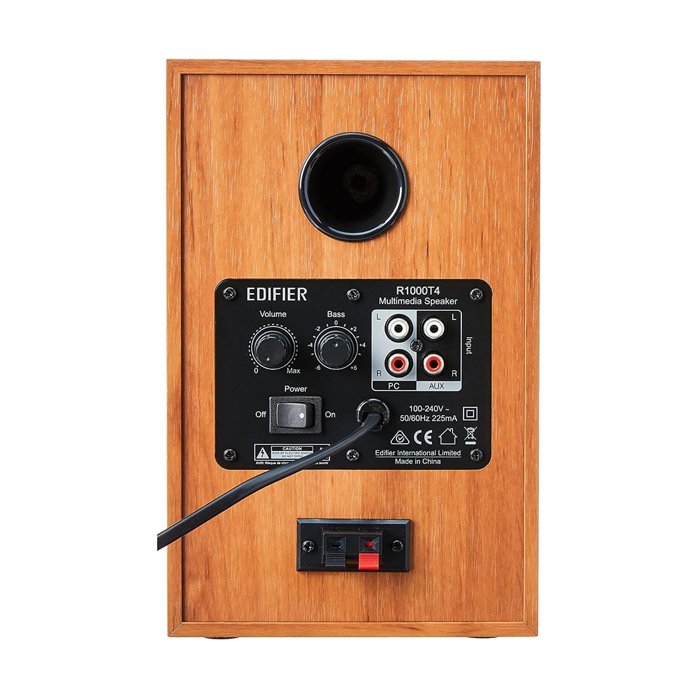 Monitor Edifier R1000T4 24 Watts Madeira - Akustica Musical