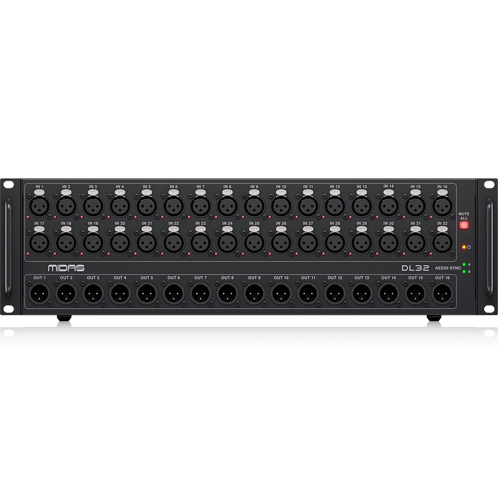Stage Box Midas DL32 Com 32 Canais - Akustica Musical