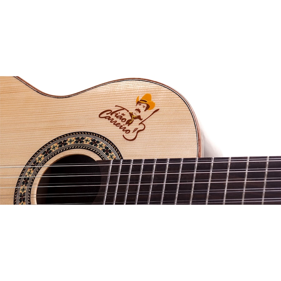 Viola Caipira Rozini Tião Carreiro RV181 AT-N-TC Natural Elétrica ...