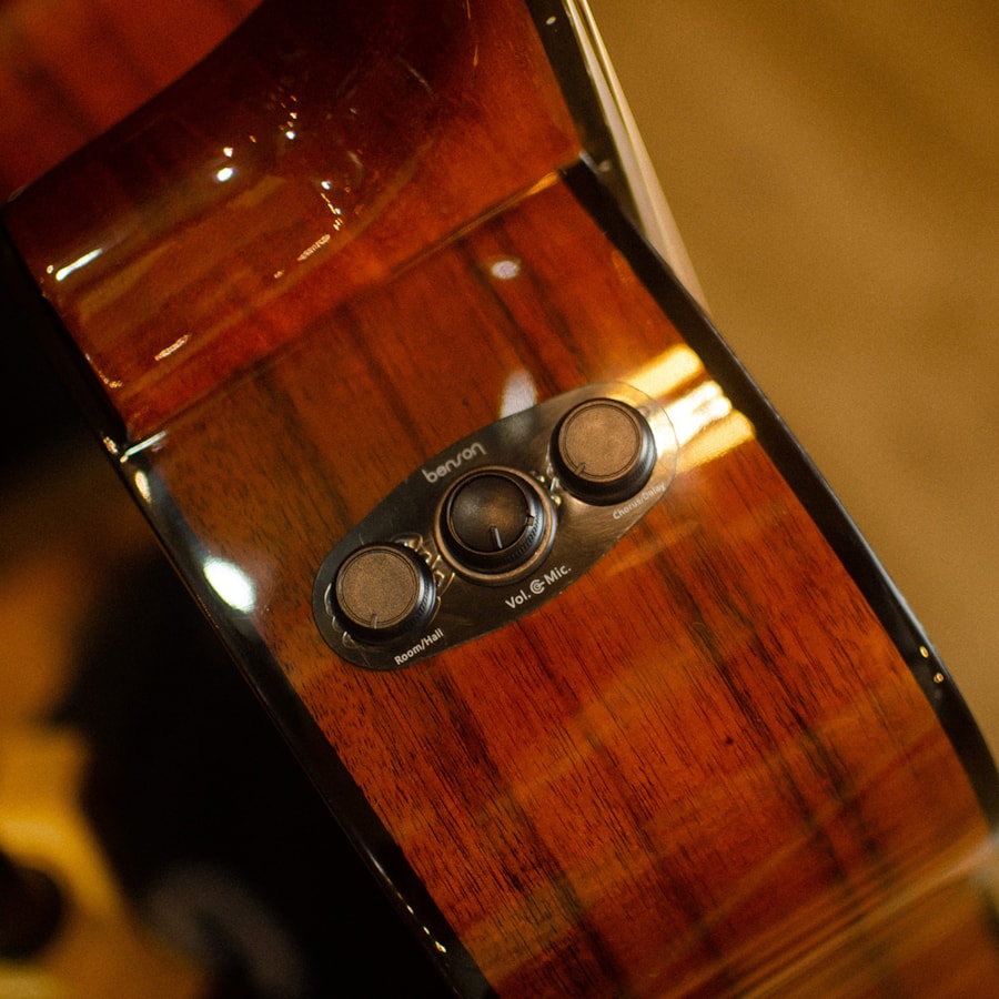 Violão Benson EXD500CFX Exodus Series Folk Koa Burst Pré com Efeitos ...