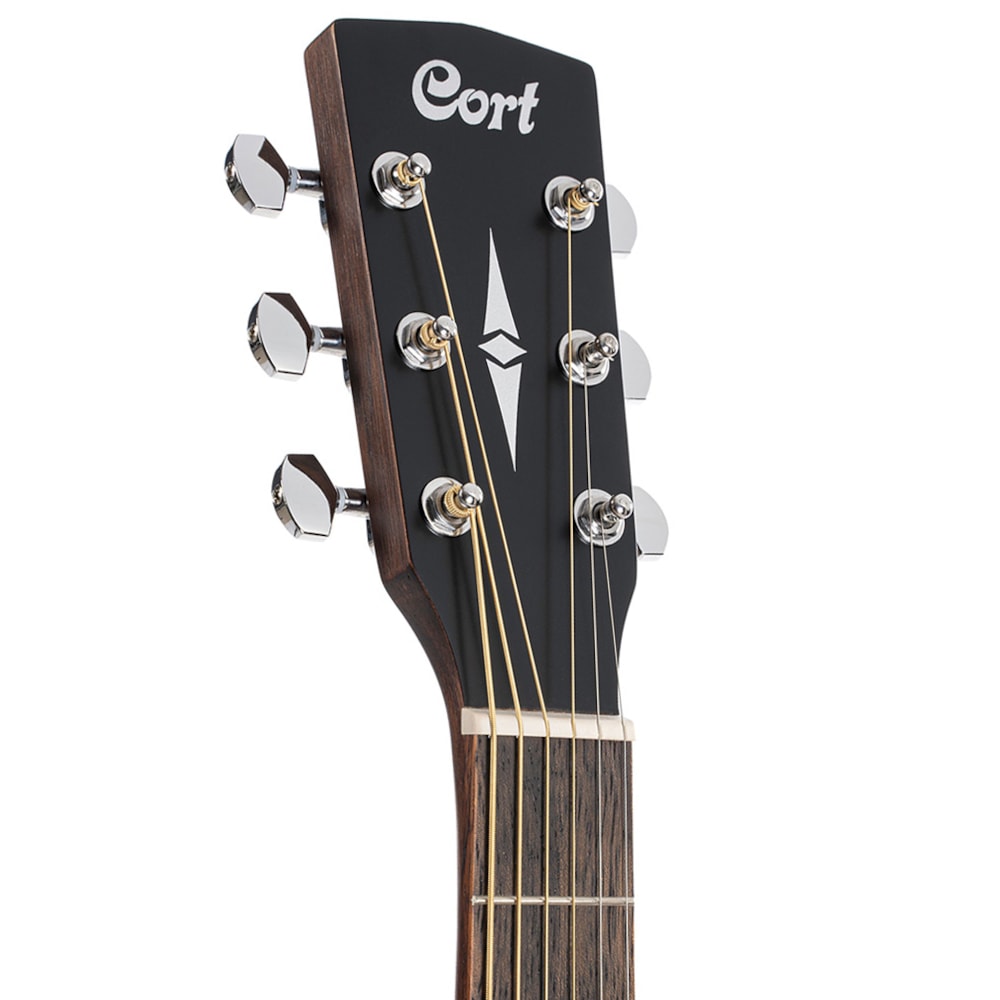 Violão Cort Earth60M OP Earth Series Folk de Aço Natural Open Pore ...