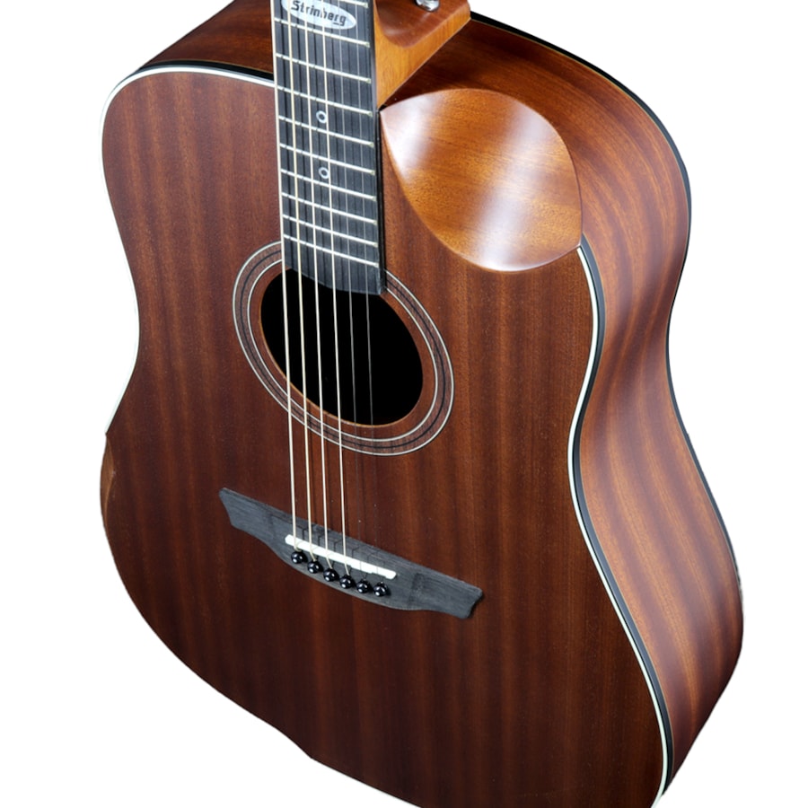 Violão Strinberg SD301HCR MGS Galaxy Series Folk de Aço Mahogany Fosco ...